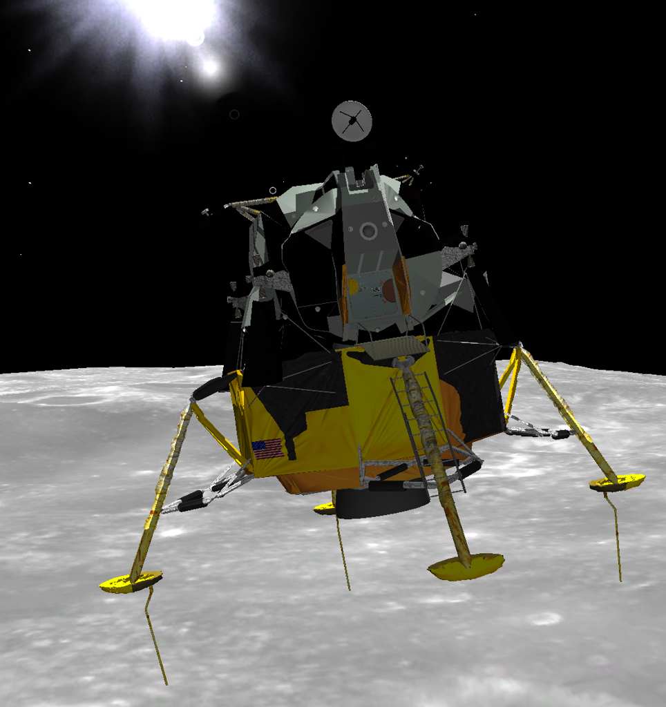 Apollo Lunar Lander Simulator